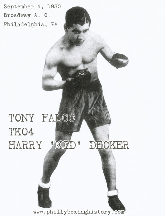 PHILLY BOXING HISTORY